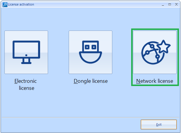 Network License Activation